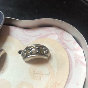 Brighton | Jewelry | Brighton Goldsilver Earrings | Poshmark